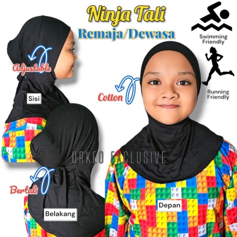 INNER NINJA BERTALI / INNER NECK BERTALI / INNER NINJA ADJUSTABLE ...