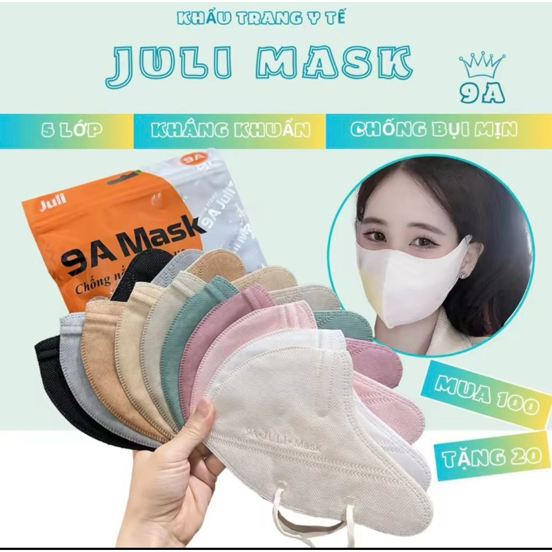 5D Mask Juli mask box 10 pcs Viet nam 👍👍👍👍 | Shopee Malaysia