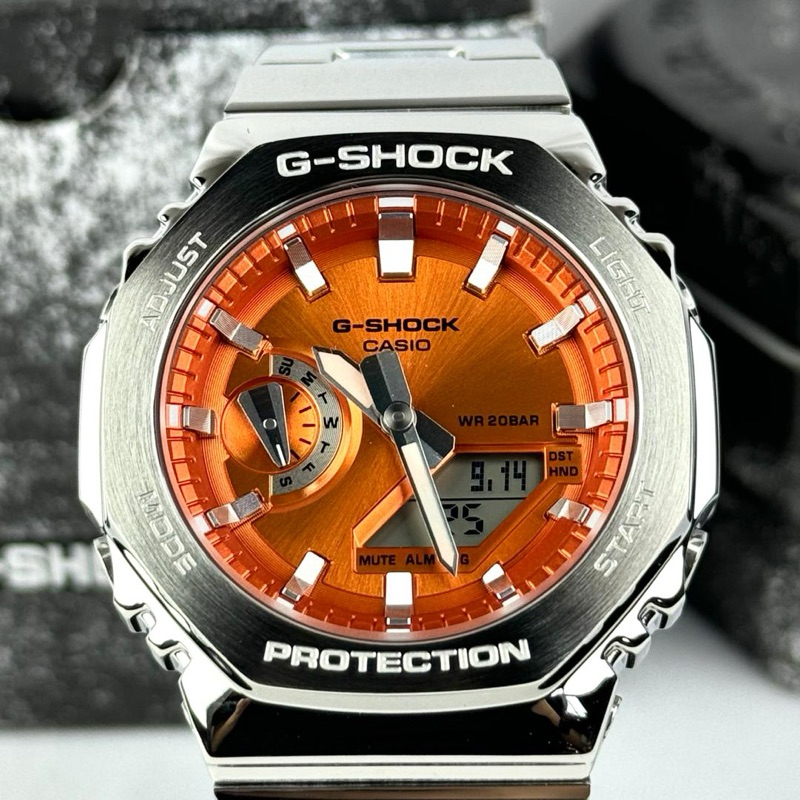 Casio G-Shock G-STEEL 2100 Series GM-2110D-4A | Shopee Malaysia