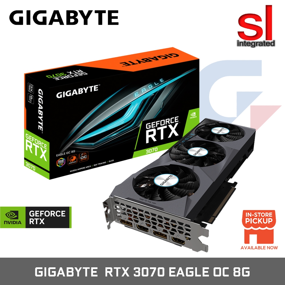 Gigabyte GeForce RTX 3070 EAGLE OC 8GB GDDR6 | Shopee Malaysia