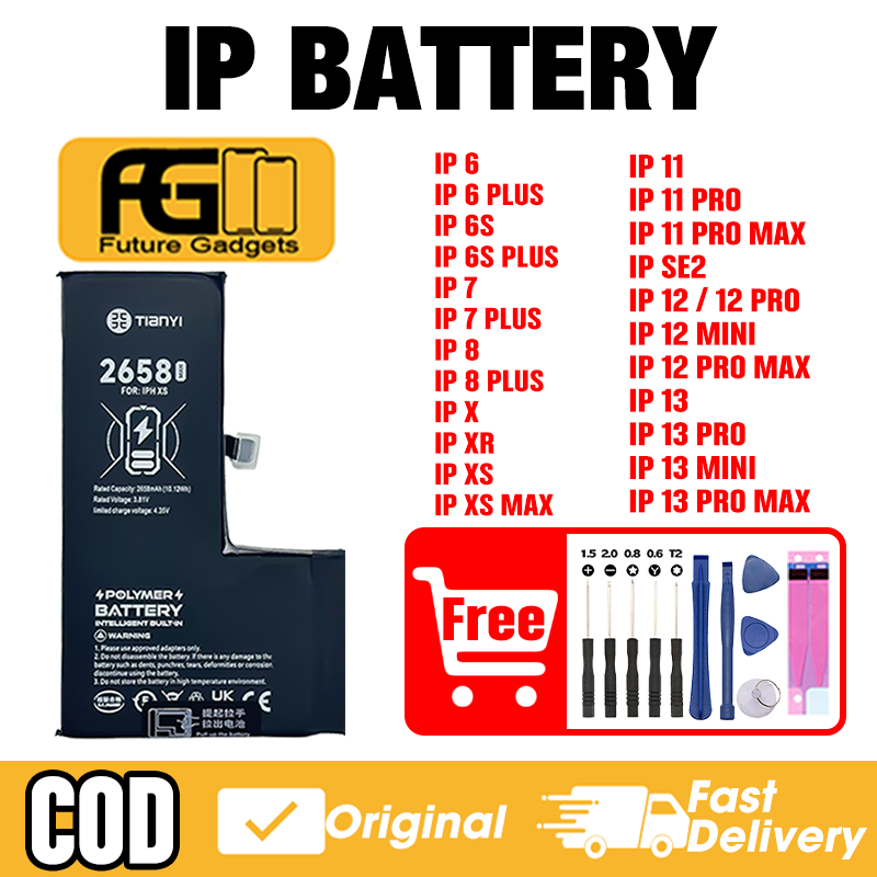 Bateri Battery Compatible For IP X/ XR/ XS MAX /11 12 13 PRO MAX MINI ...