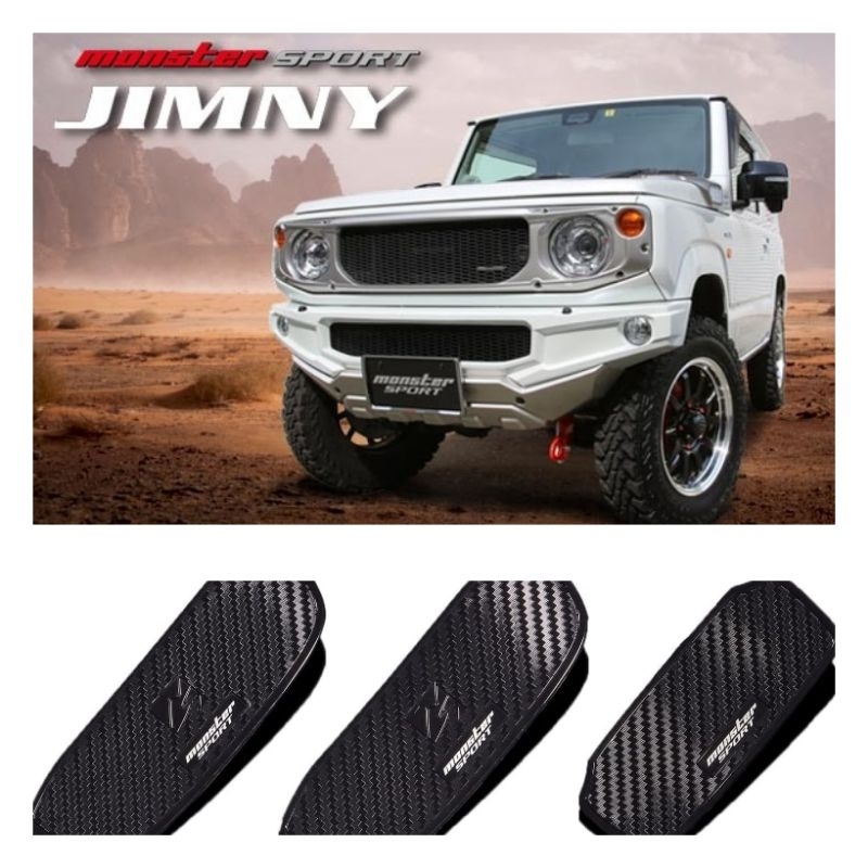 Suzuki Jimny JB64W / JB74W Monster Sport Door Handle Protector Set of 3 ...
