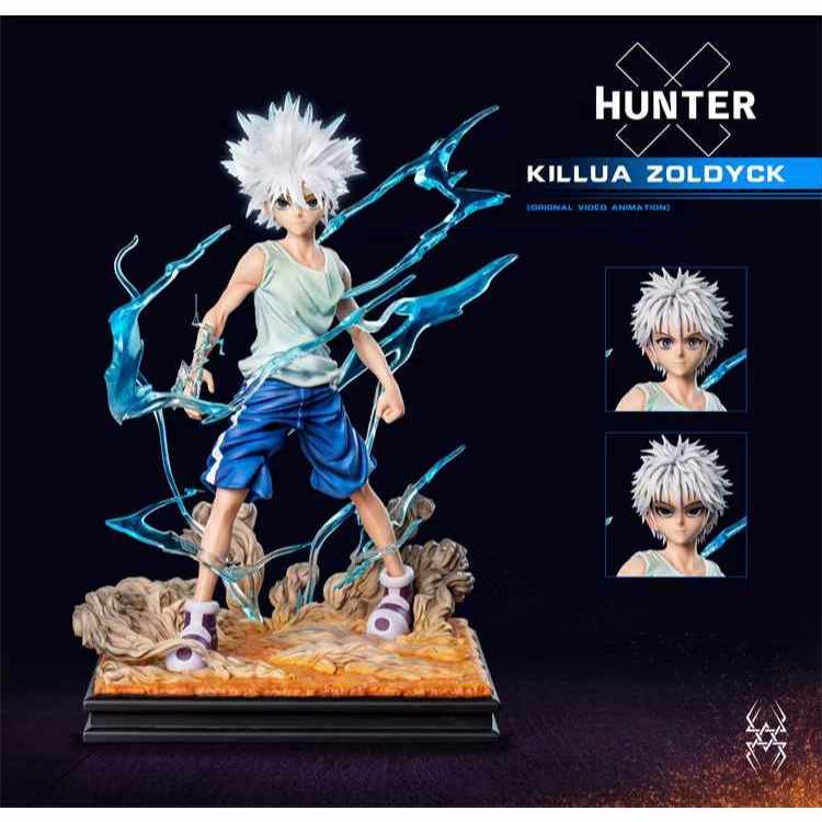 Yu Studio - Killua Zoldyck Hunter x Hunter Resin Statue GK Anime Figure ...