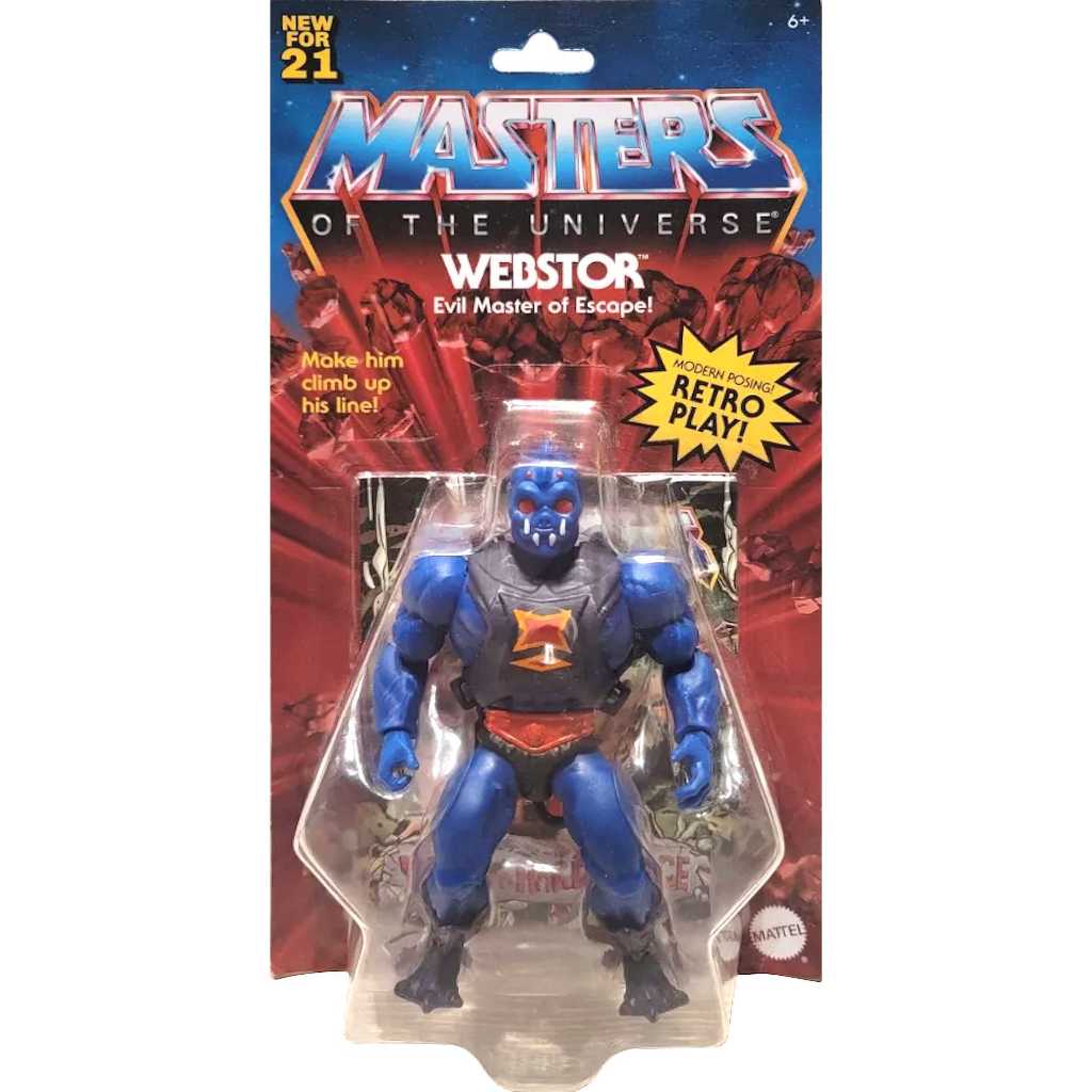 Mattel Masters of the Universe (MOTU) Origins Webstor MOSC | Shopee ...