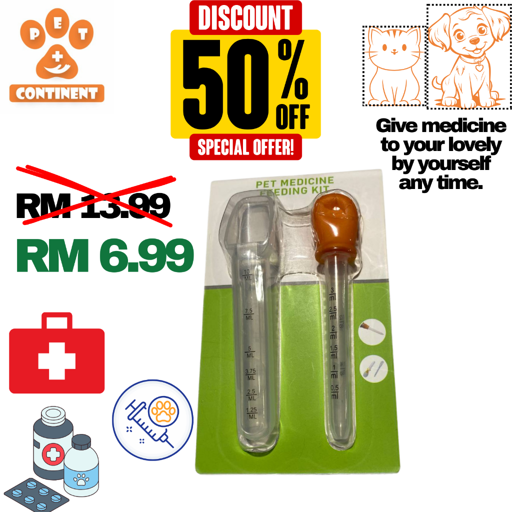 Pet Medicine Feeding Kit – Easy & Safe Solution for Giving Medicine to ...