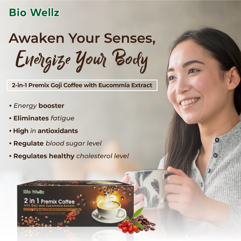 RAYA OFFER-20 s x 20g - No Sugar Coffee with Goji & Eucommia (Du Chong ...