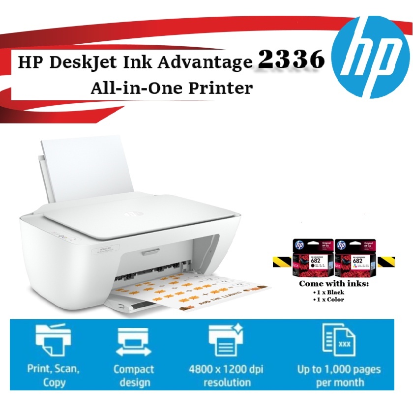 HP Deskjet Ink Advantage 2336 AIO Printer | Shopee Malaysia