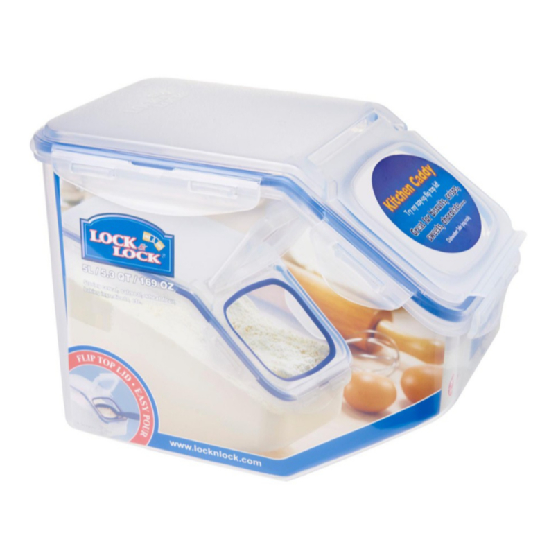 LocknLock Official Classic Rice Food Container 5.0L With Flip Lid (HPL ...