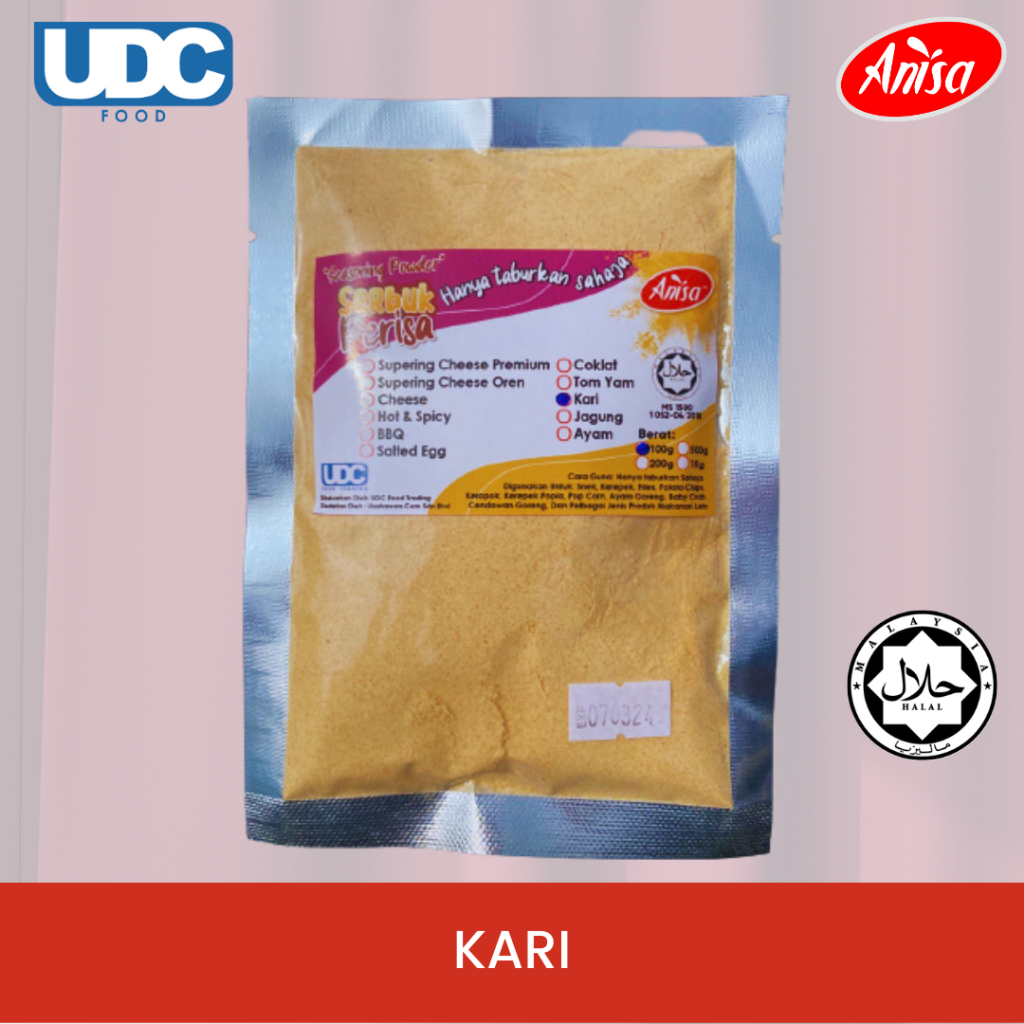 [KARI 1KG] SERBUK PERISA KARI1KG SEDAP HALA HANYA TABURKAN SAHAJA ...