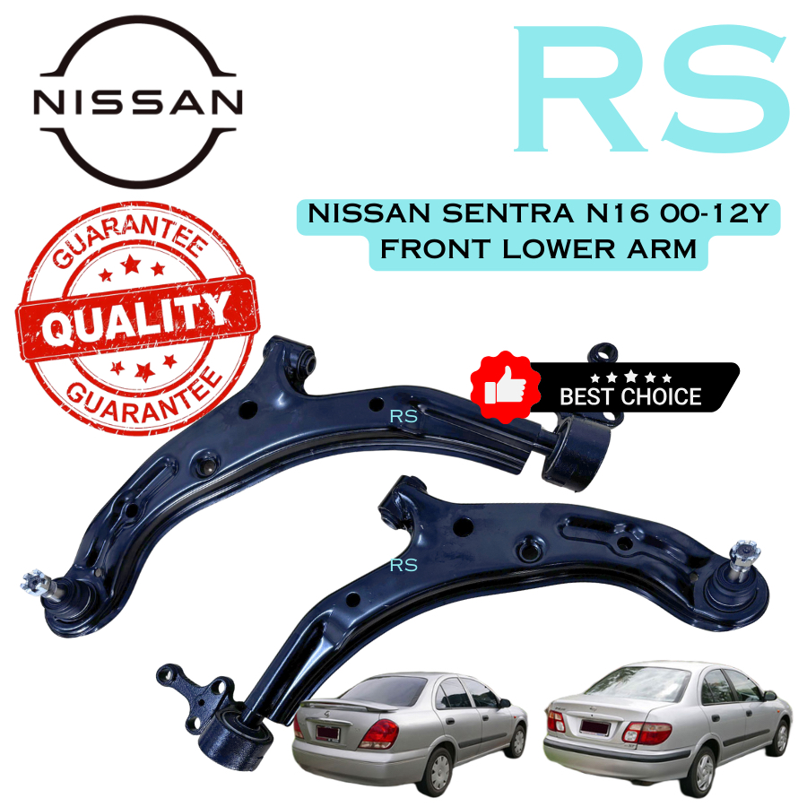 Nissan Sentra N16 00-12Y Front Lower Arm Left & Right | Shopee Malaysia