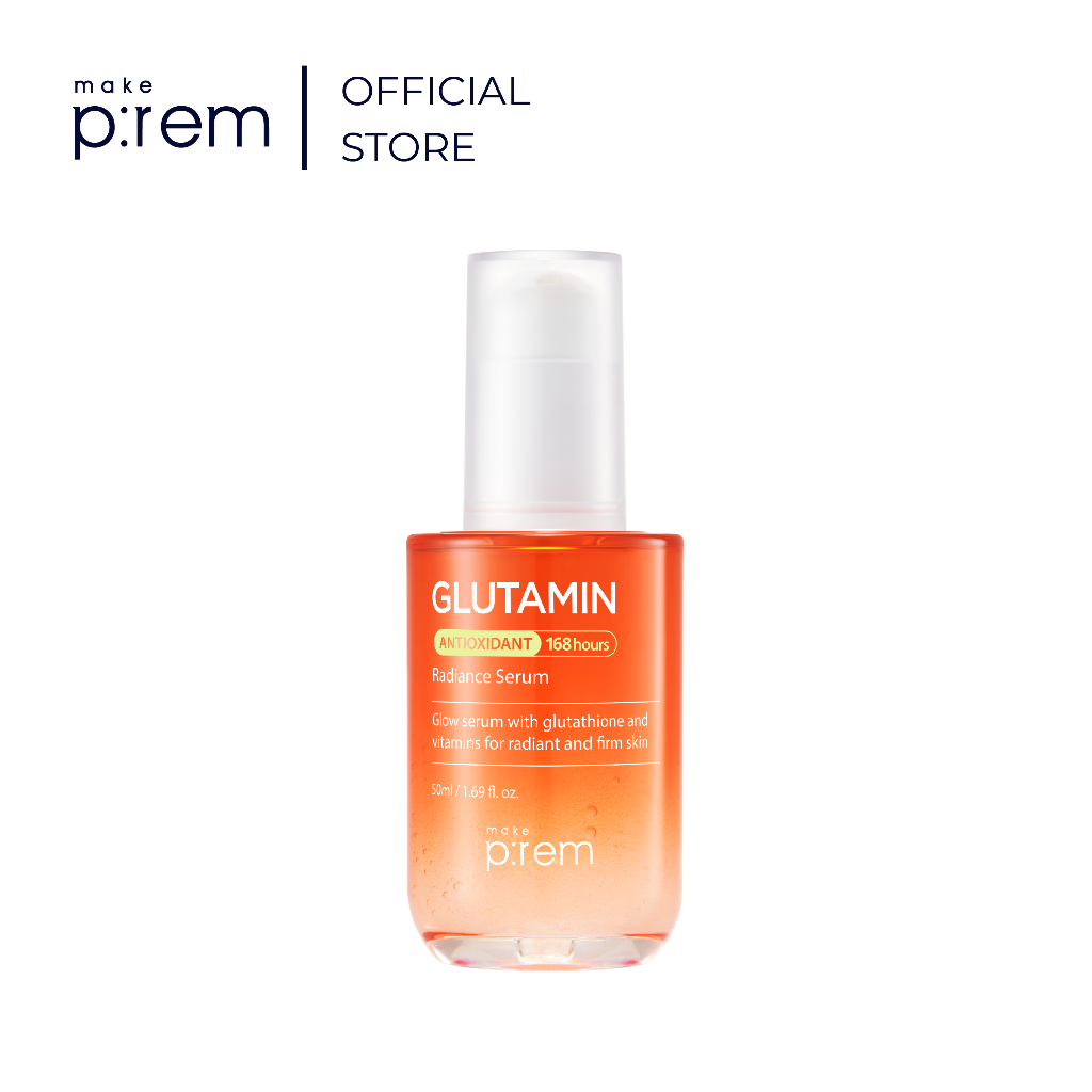 Make Prem Glutamin Antioxidant Radiance Serum 10ml/50ml | Shopee Malaysia