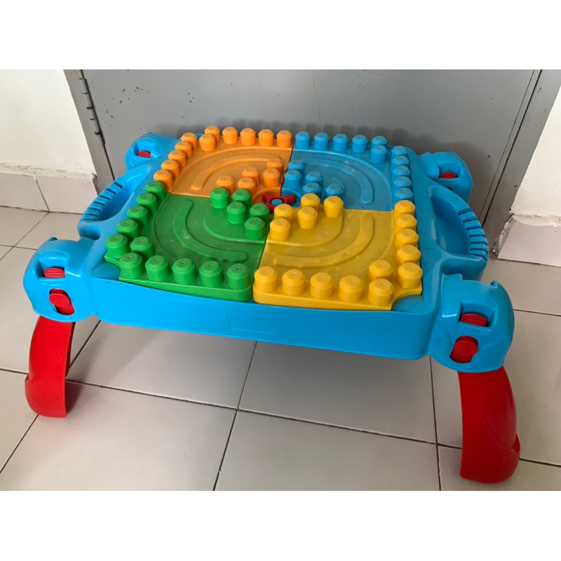 Preloved Mega Blocks Table as it is. | Shopee Malaysia