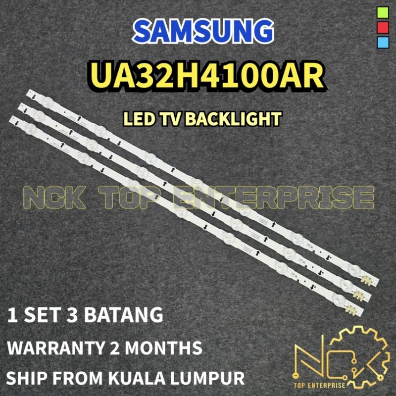 SAMSUNG UA32H4100AR TV LED BACKLIGHT BARU READY STOCK UA32H4100 ...