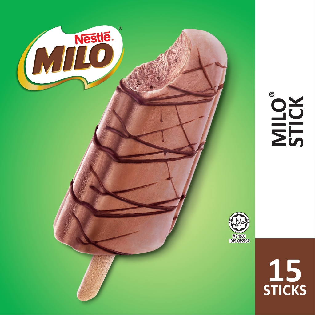 [Selected Areas] NESTLÉ MILO Stick Frozen Confection 60ml (15 Sticks ...