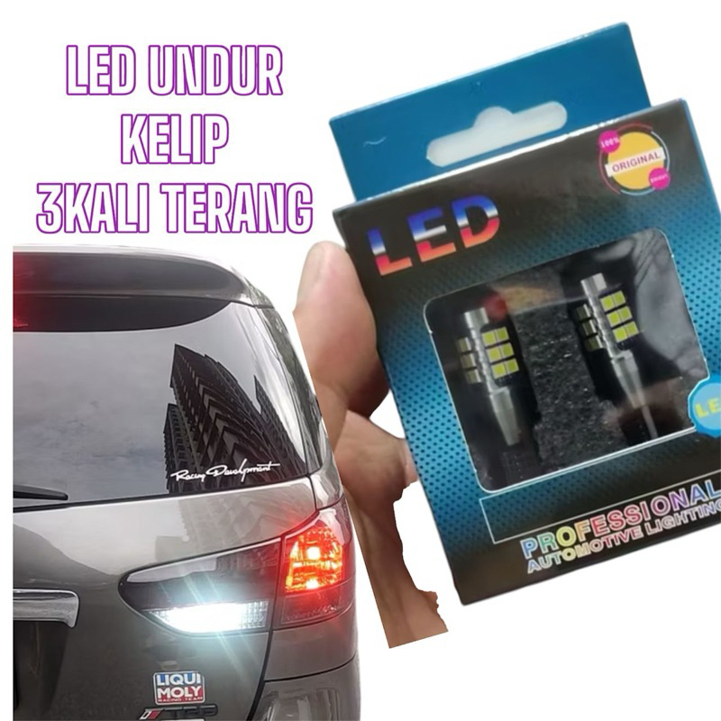 toyota wish Car LED reverse light bulb lampu reverse kelip 3 kali lampu ...