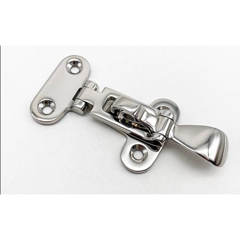 STAINLESS STEEL MARINE BOAT ANTI RATTLE LATCH FASTENER CLAMP READY ...