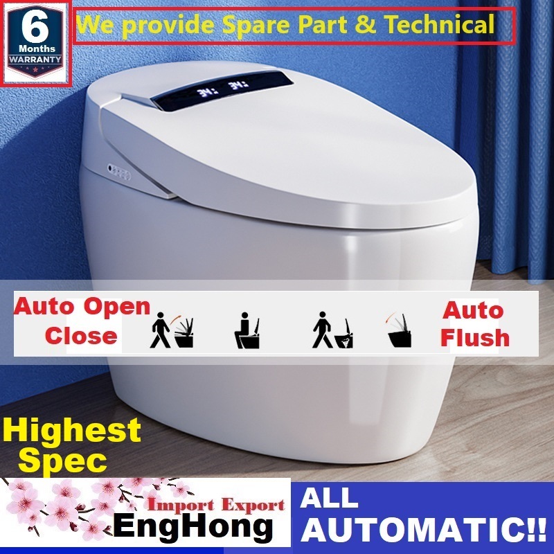Smart Toilet Bowl, EngHong FULLY Automatic Toilet Bowl, FULL SPEC ...