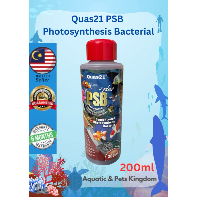 🔥[Ready Stock]🔥 Quas21 PSB Photosynthesis Bacterial 200ml for aquarium | Shopee Malaysia