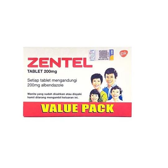 ZENTEL TABLET 200MG X 2TABLETS EXPIRY 2027/06 | Shopee Malaysia