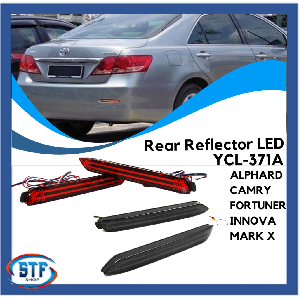 Toyota Alphard Camry Fortuner Innova Dragon Scale Dynamic Rear Bumper ...