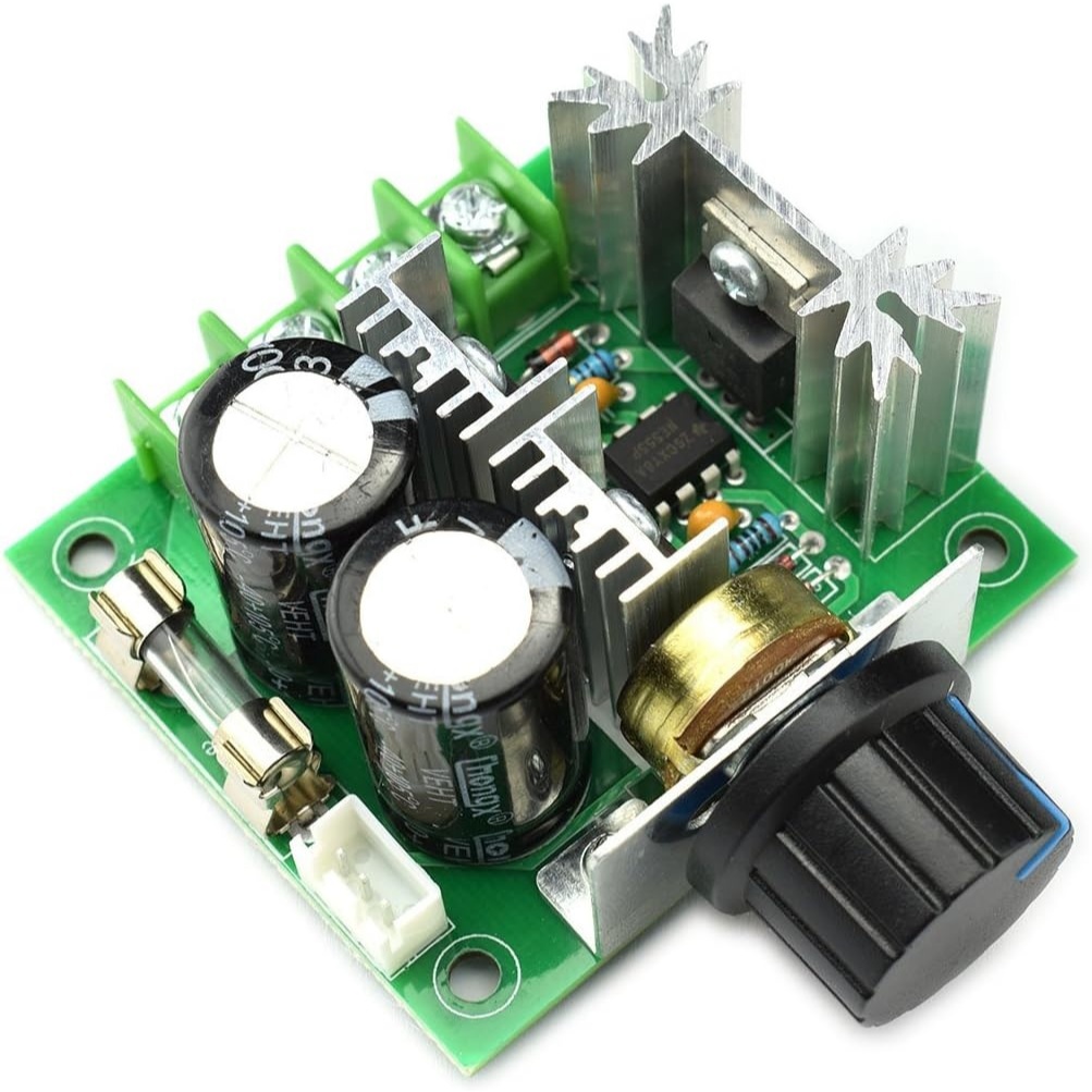 PWM DC Motor Speed Controller 12V-40V 10A Stepless change control led motor High efficiency ...