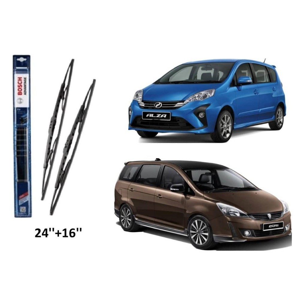 Alza Exora Wiper 24"+16" BOSCH ADVANTAGE WIPER 24/16'' (set) | Shopee ...