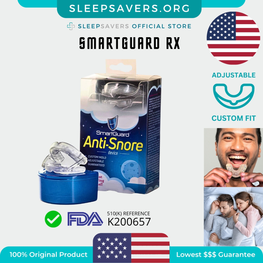 🇺🇸 USA FDA Approved | 🥇 SmartGuard Anti Snore Device, Snoring Mouth ...