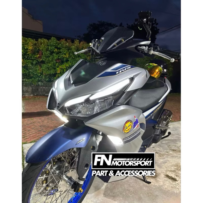Yamaha NVX155 Aerox155 / Y15 V1/V2 / Y16 / NMAX V1/V2 / XMAX Dual LED ...
