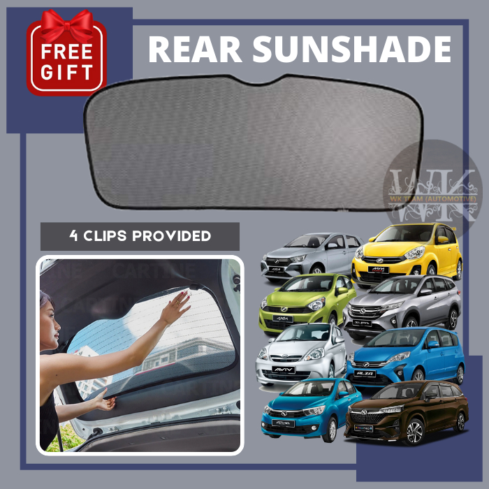 PERODUA Rear windscreen Window Sunshade Sun shade ( ALZA BEZZA MYVI ...