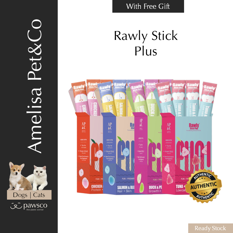 Amelisa Pet & Co Rawly Stick Purée Haiwan / Amelisa Pet & Co Rawly ...