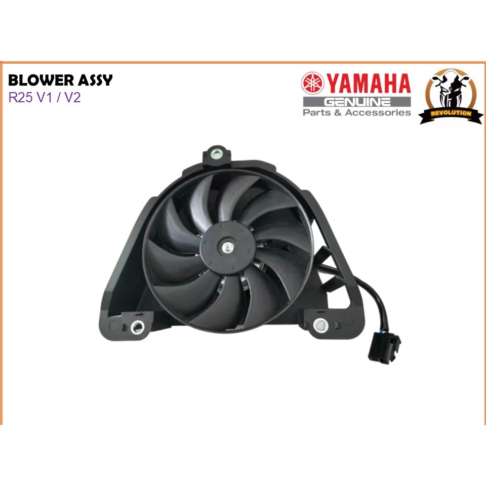 BLOWER KIPAS RADIATOR COOLANT TANGKI FAN R25 KIPAS TANK YZF R25 R250 ...