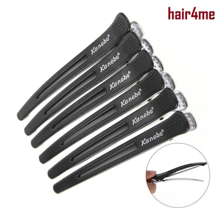 Kanebo Perfect Fit Hair Clip Professional 6pcs Duck Mouth Hair Cutting ...