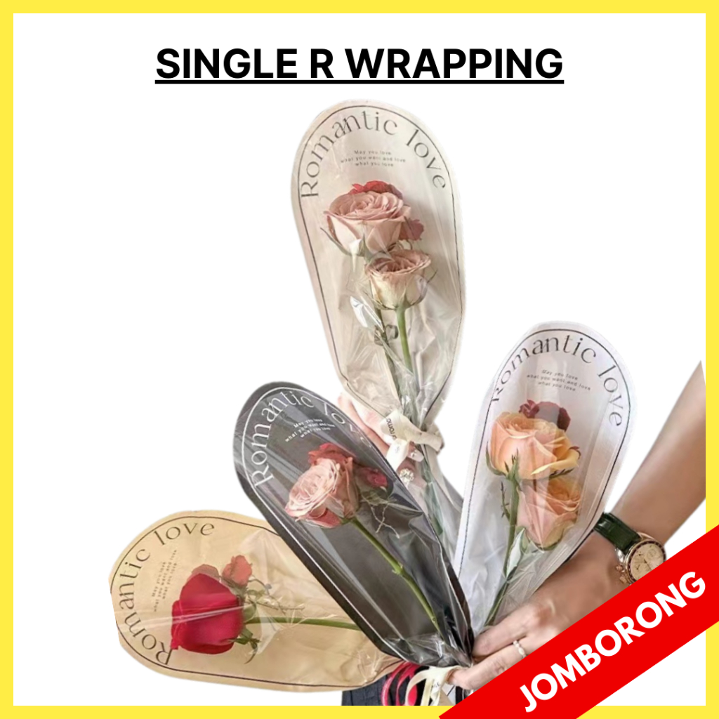 (20PCS) SINGLE R DESIGN Flower Wrapping Paper Flower Paper Wrapping ...