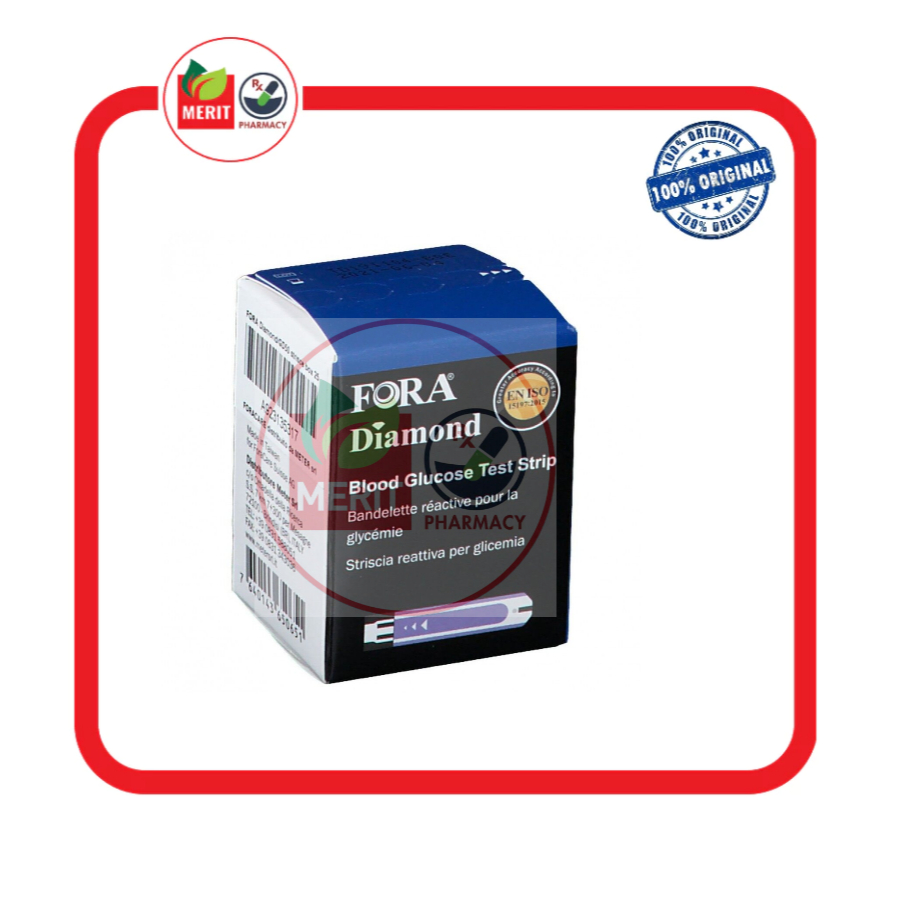 Fora Diamond Blood Glucose Monitoring Test Strip 25S | Shopee Malaysia