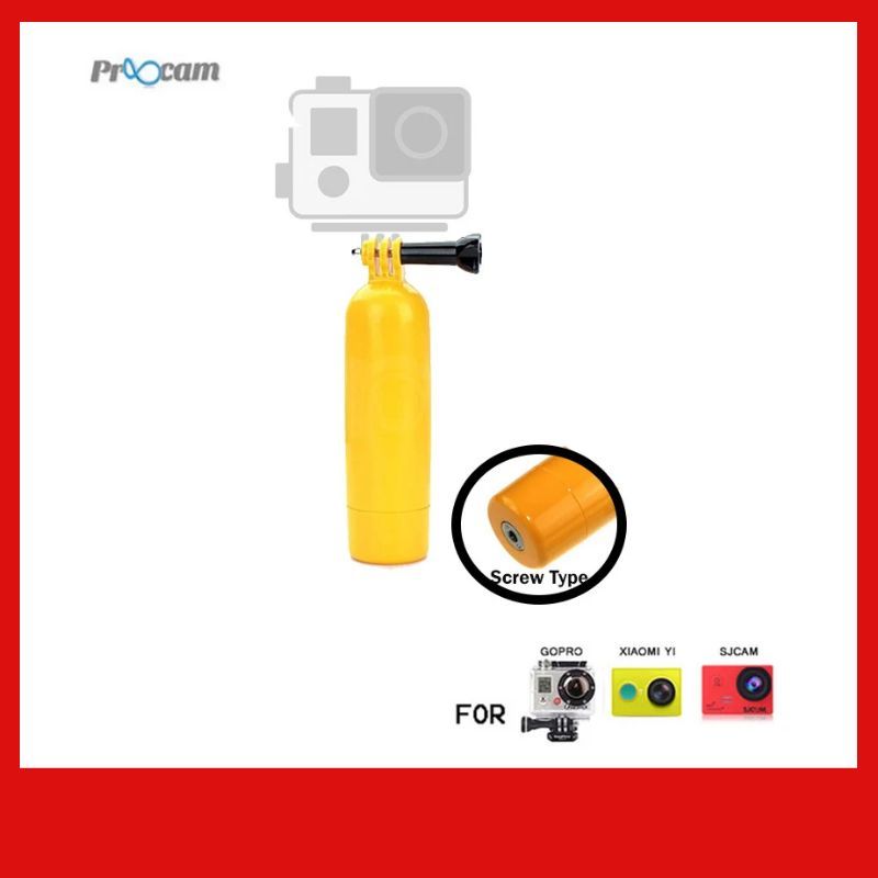 Proocam Pro-F007 Floating Multi Function Floaty Monopod Mount Screw ...