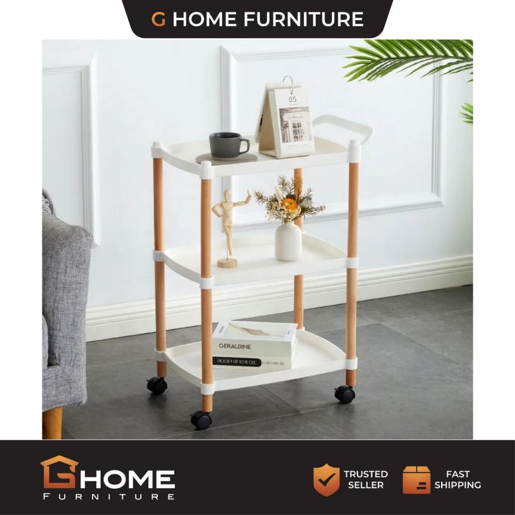 🔥Ready Stock🔥G HOME Minimalist Trolley Multipurpose Living Room Food ...