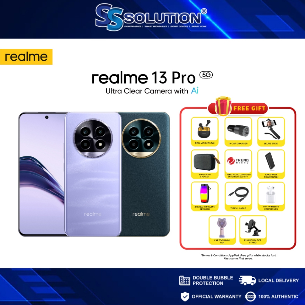 Realme 13 Pro 5G l (12+12GB) Extended RAM + 512GB ROM l 50MP Sony LYT ...