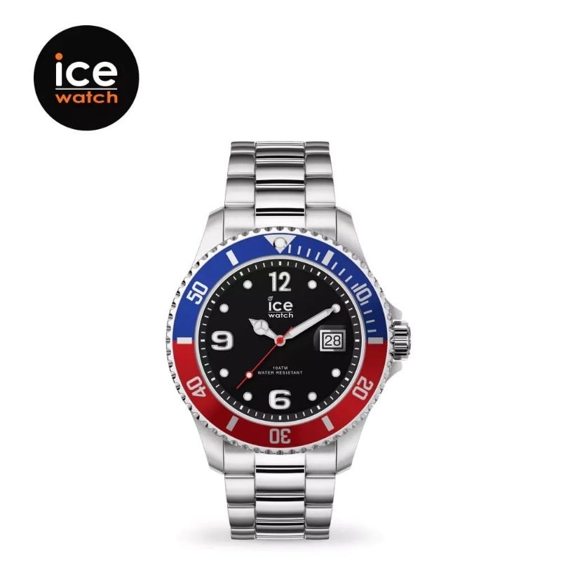 Ice-Watch ICE Steel - United Silver (Large) | Shopee Malaysia
