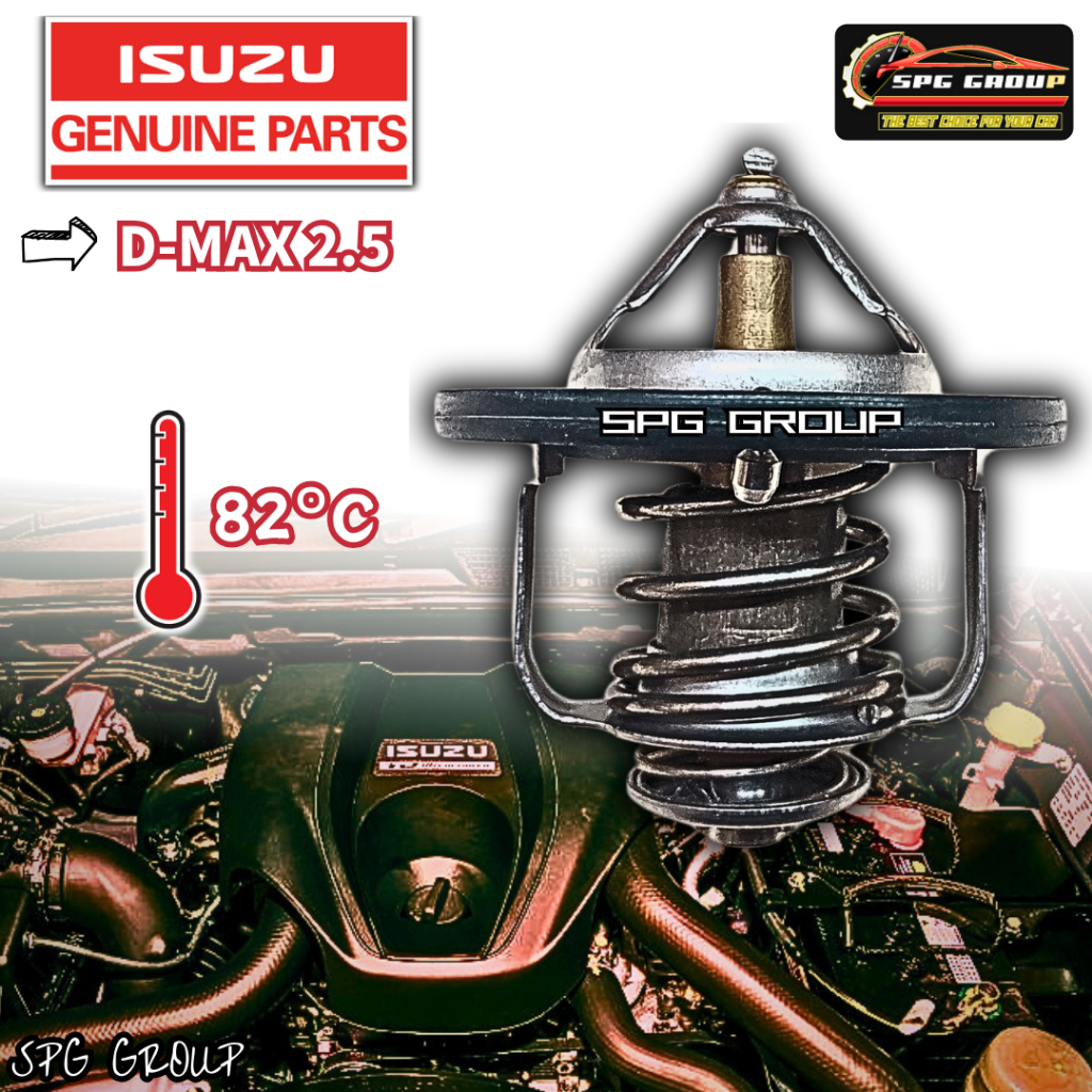 GENUINE ISUZU THERMOSTAT (82°C) D-MAX 2.5 | Shopee Malaysia
