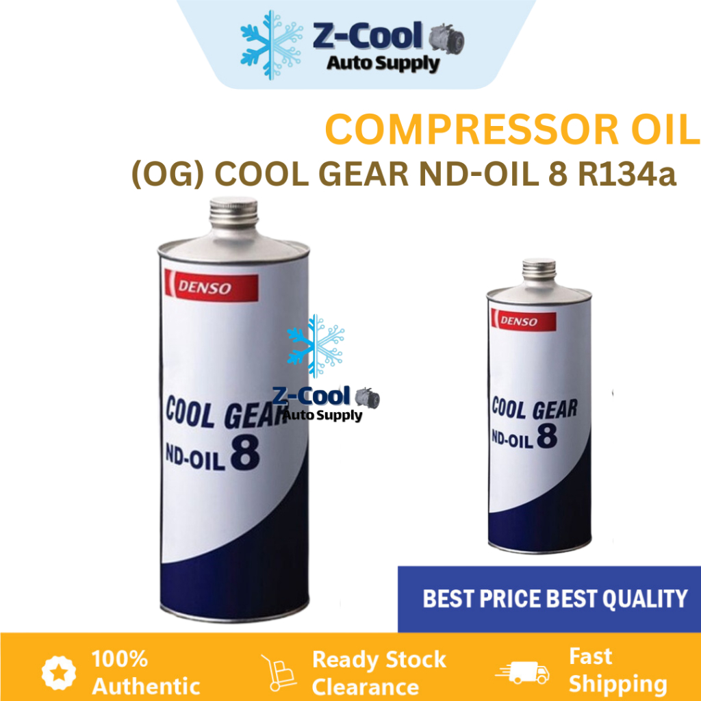 DENSO COOL GEAR ND-OIL 8 R134a AIR COND COMPRESSOR OIL - 1L ( DENSO ...