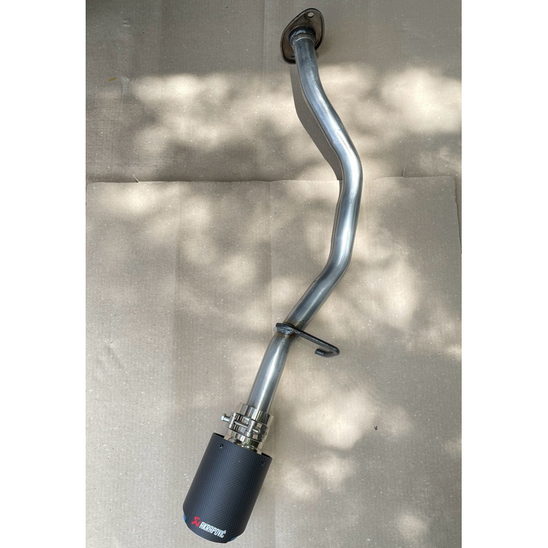 Perodua Viva Akrapovic Matte Black blue tip viva exhaust pipe ekzos ...