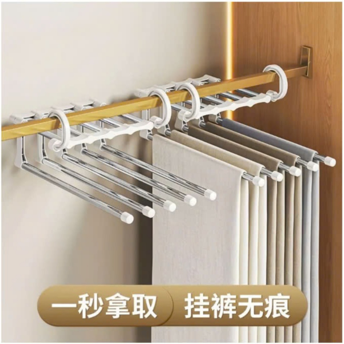 5-layer multi-function smart clothes hanger | Shopee Malaysia