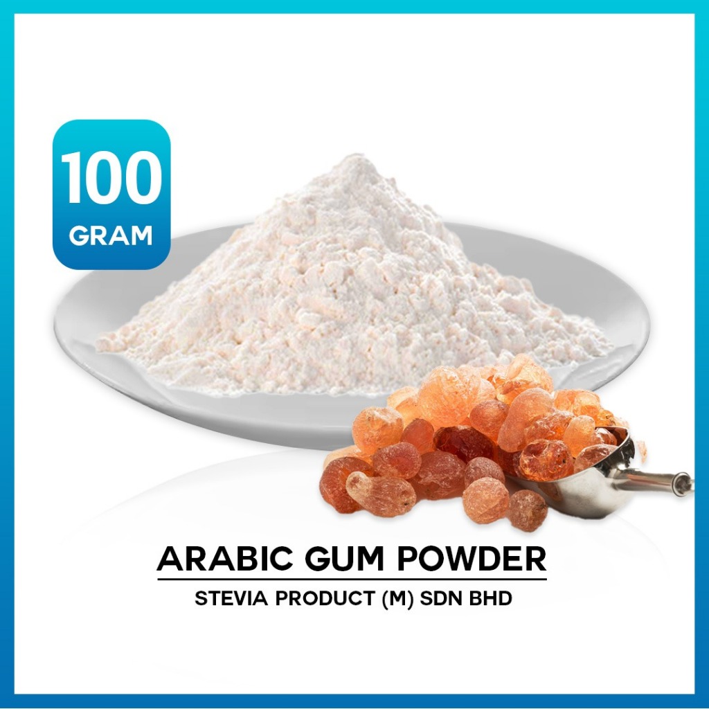 Arabic Gum Powder 100gm | Prebiotik | Cholestrol | Halal | | Shopee ...
