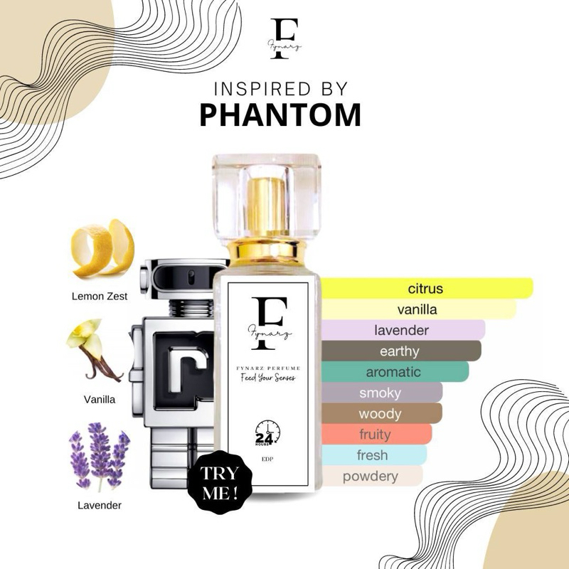 [Premium 355] Phantom For Men By Fynarz Perfume EDP | Shopee Malaysia