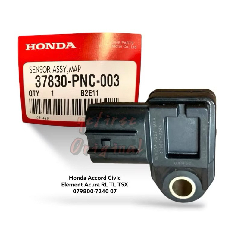 MAP SENSOR 3-PIN NEW ORIGINAL 37830-PNC-003 DENSO 079800-7240 MADE IN ...