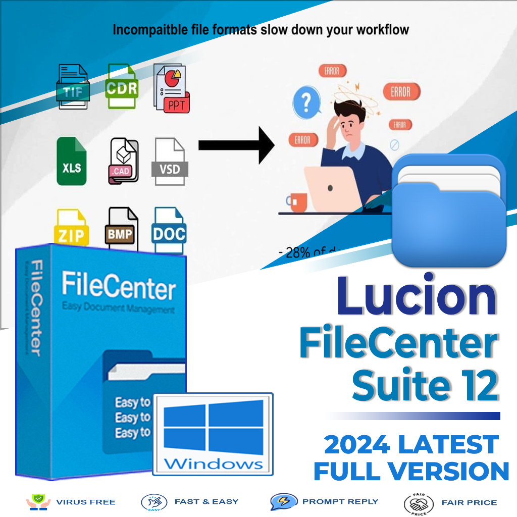 Lucion FileCenter Suite 12 2024 Latest Full Version | Lifetime ...