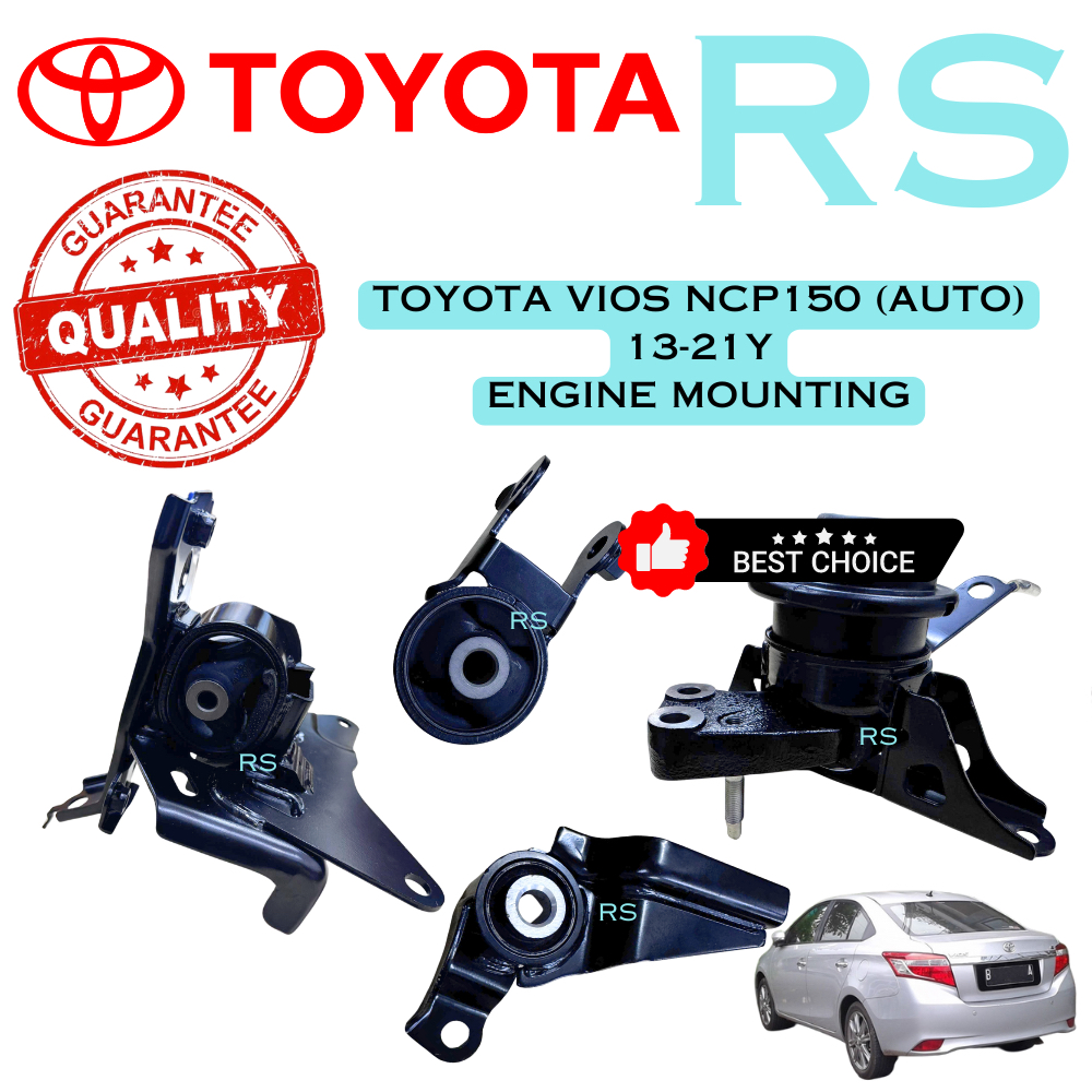 Toyota Vios NCP150 1.5 (Auto) Engine Mounting Set | Shopee Malaysia