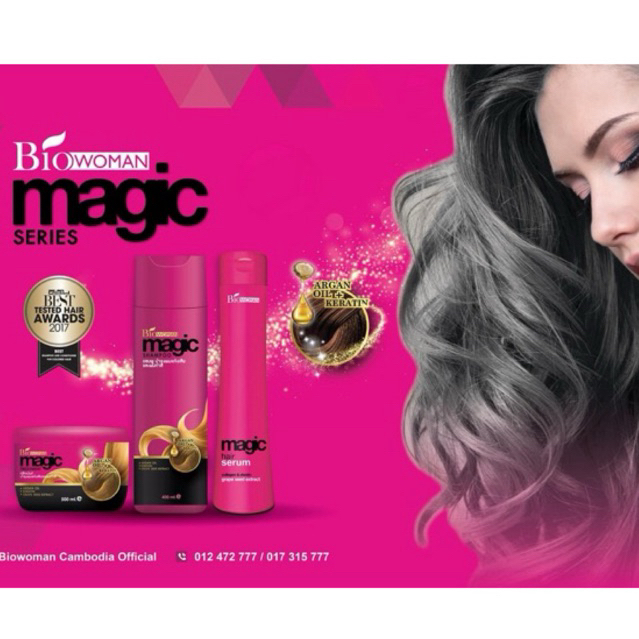 🔥BIO WOMAN MAGIC HAIR TREATMENT / SHAMPOO / SERUM 🔥🔥🔥 | Shopee Malaysia