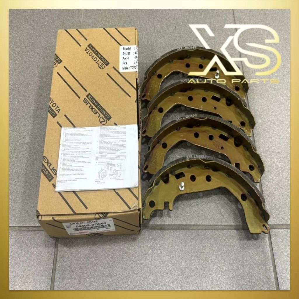 ( 100% ORIGINAL )TOYOTA BRAKE SHOES VIOS NCP42 NCP93 NCP150 CALDINA ...