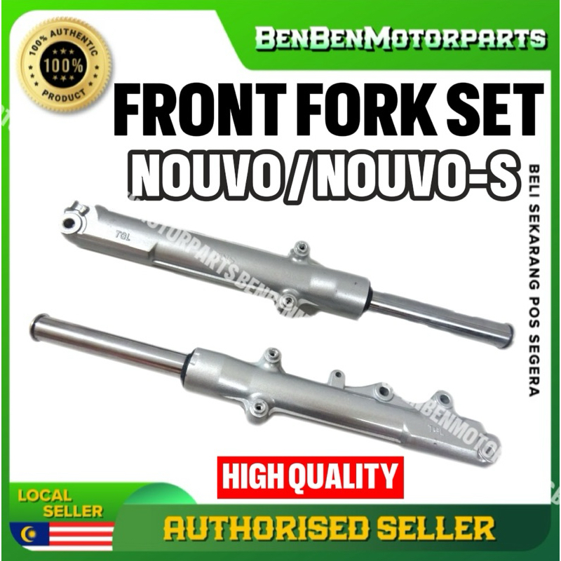 YAMAHA NOUVO / NOUVO S NOUVO-S FRONT FORK ASSY DEPAN FORK ARM ABSORBER ABSOBER DAMPER NOUVOS ...